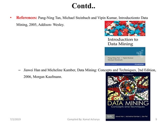 Introduction to Data Mining and Data Warehousing | PPTX | Databases | Computer Software and ...