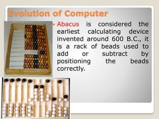 Introduction to Computer | PDF | Computing | Technology & Computing