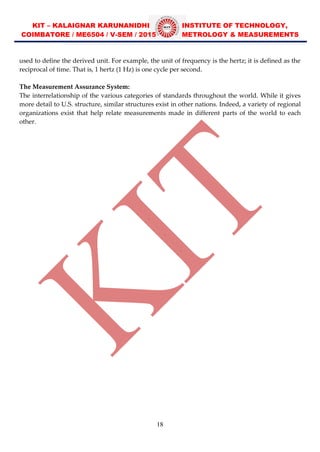 Unit 1 CONCEPT OF MEASUREMENT | PDF