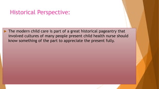 history of child health nursing | PDF