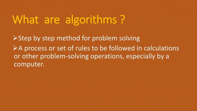 Fundamental of Algorithms | PPT | Programming Languages | Computing