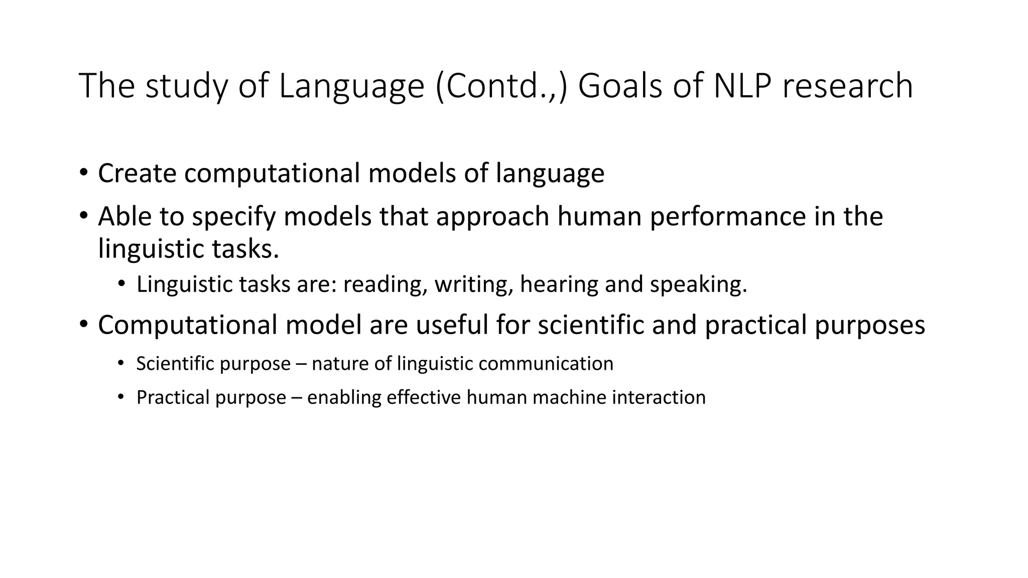 Natural Language Processing - Unit 1 | PPTX