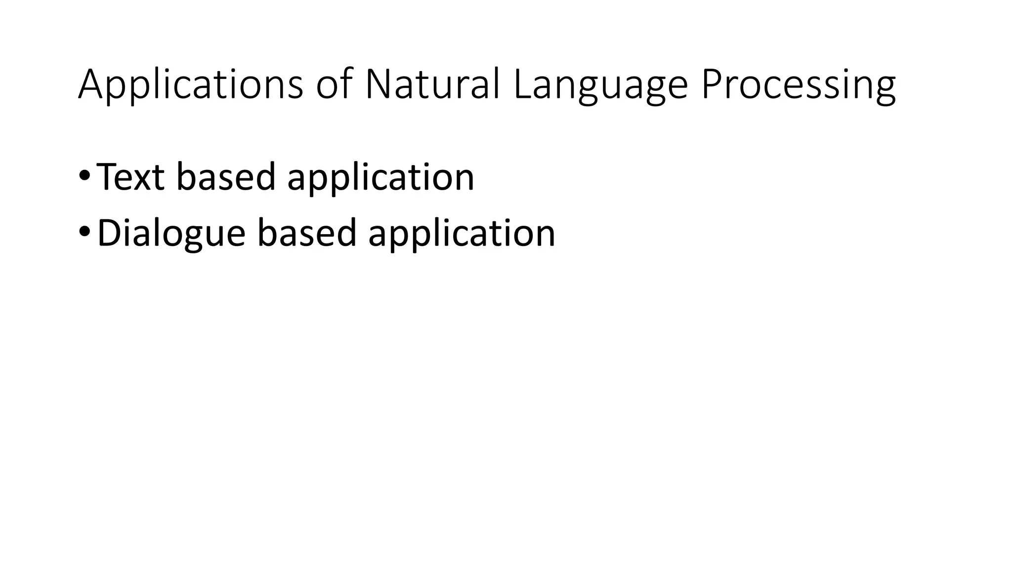Natural Language Processing - Unit 1 | PPTX