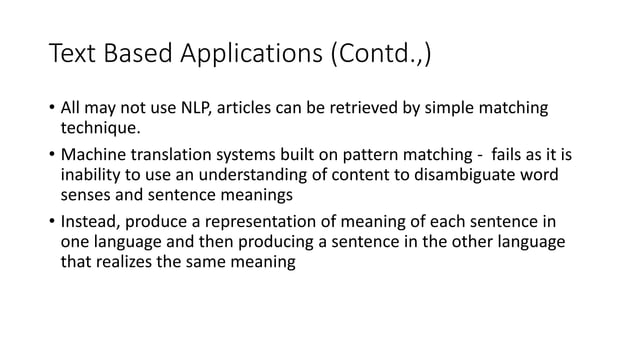 Natural Language Processing - Unit 1 | PPTX