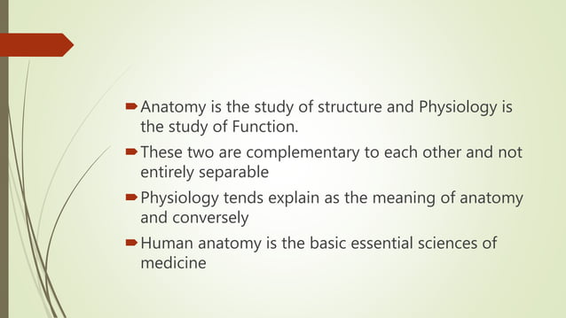 Introduction of Human Body | PPTX