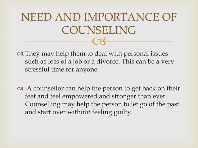 BASICS OF COUNSELLING | PPTX | Mental Health | Diseases and Conditions