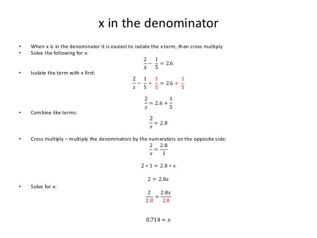 Unit 1 1 algebra review