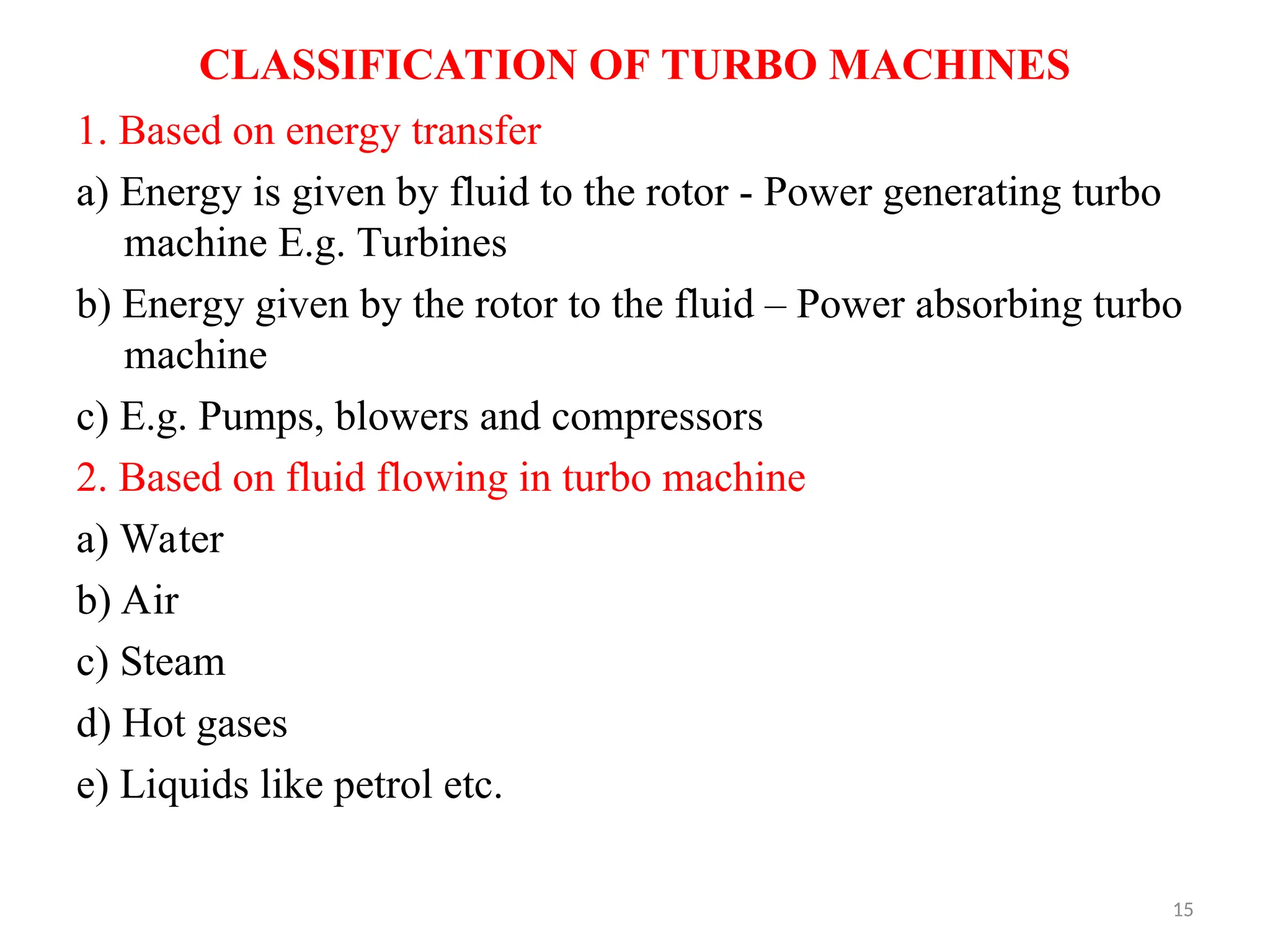 Introduction of Turbo Machines Hydraulic Turbines Introduction to Hydro ...