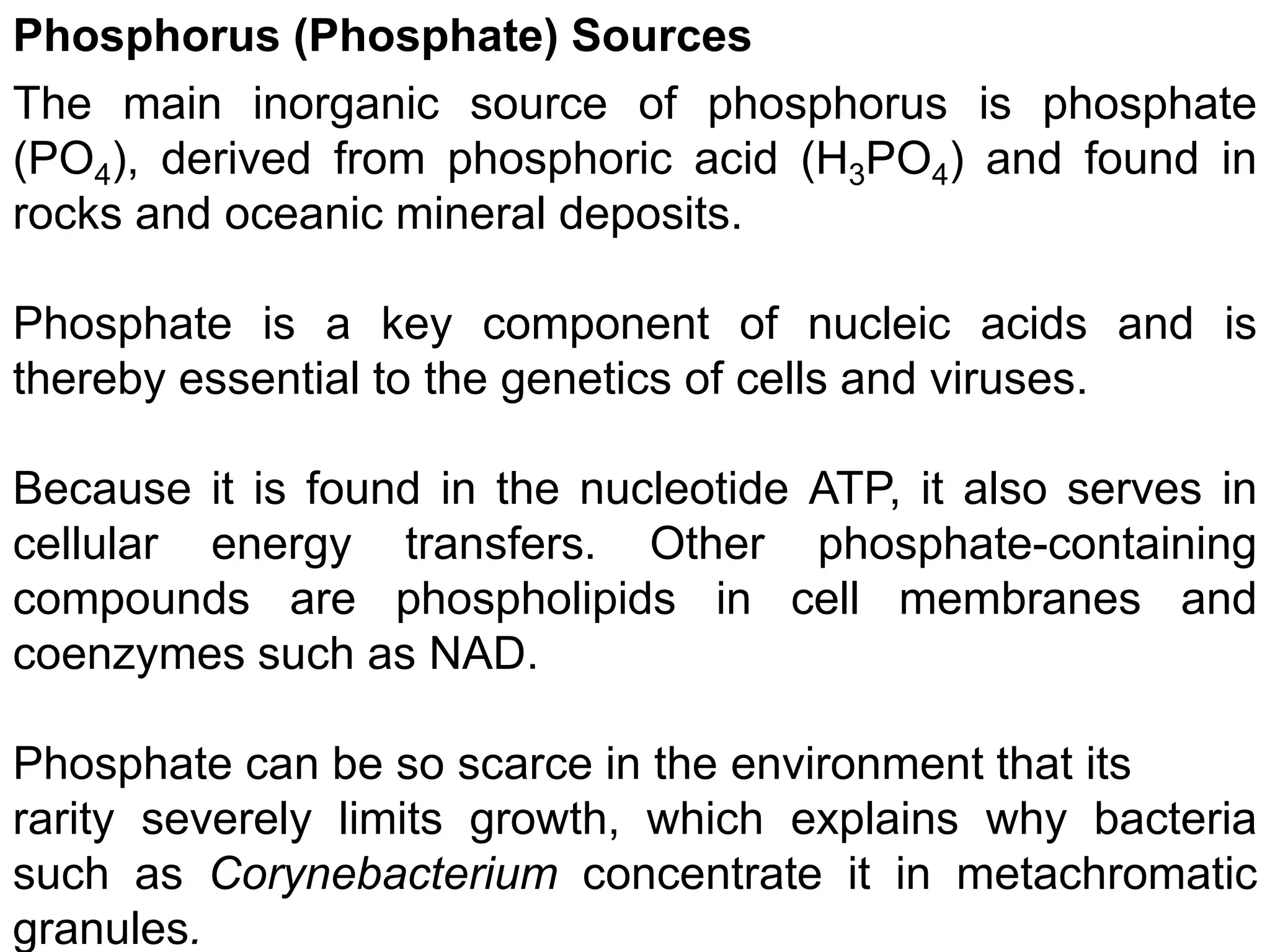 Microbial nutrient requirements (part 2) | PPT | Chemistry | Science