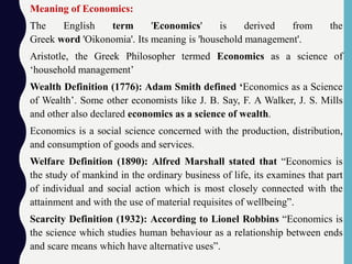 Introduction to Economics | PPT