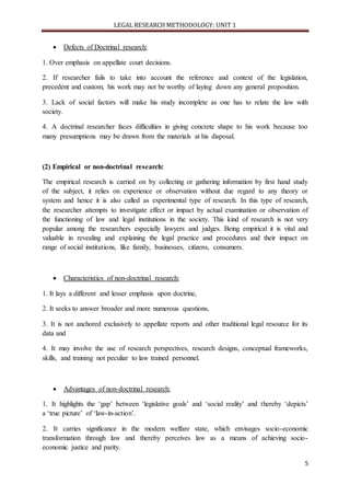 Introduction to Legal Research Methodology | DOCX