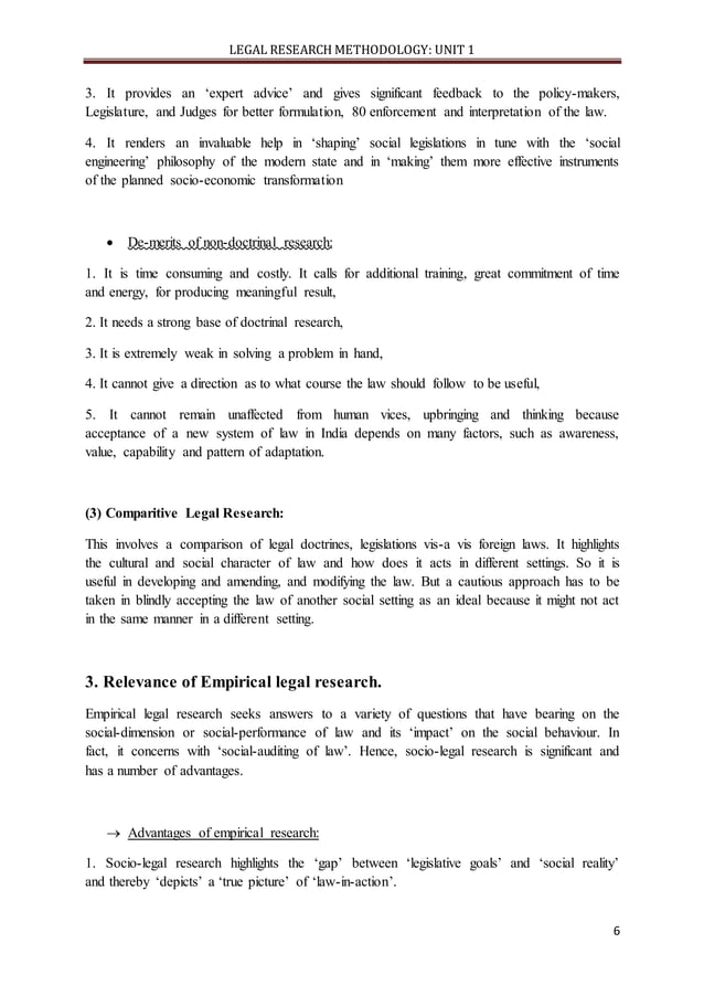 Introduction to Legal Research Methodology | DOCX | Legal Services ...