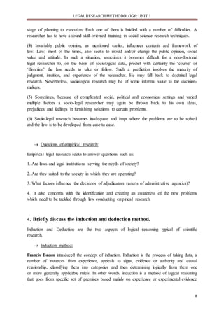 Introduction to Legal Research Methodology | DOCX