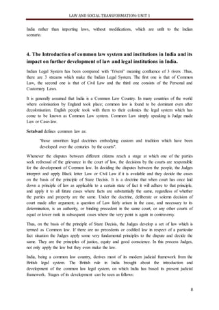 Law as an instrument of social change | Law and Social Transformation ...