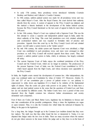 Law as an instrument of social change | Law and Social Transformation ...