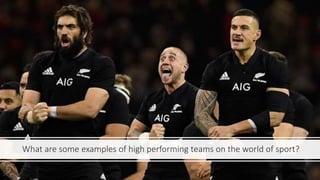 Characteristics of High Performing Teams | PPTX