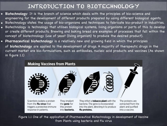 UNIT-1 Introduction to biotechnology and enzyme immobilisation Brief ...