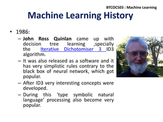 introduction to machine Learning | PPT