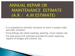 estimation,its types and methods | PPTX