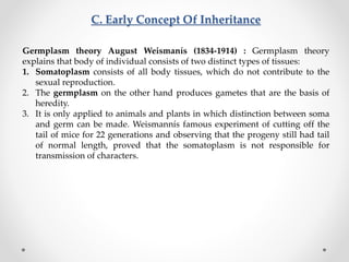 Unit 1.1.a. principle of genetics defintion and history- early concepts ...