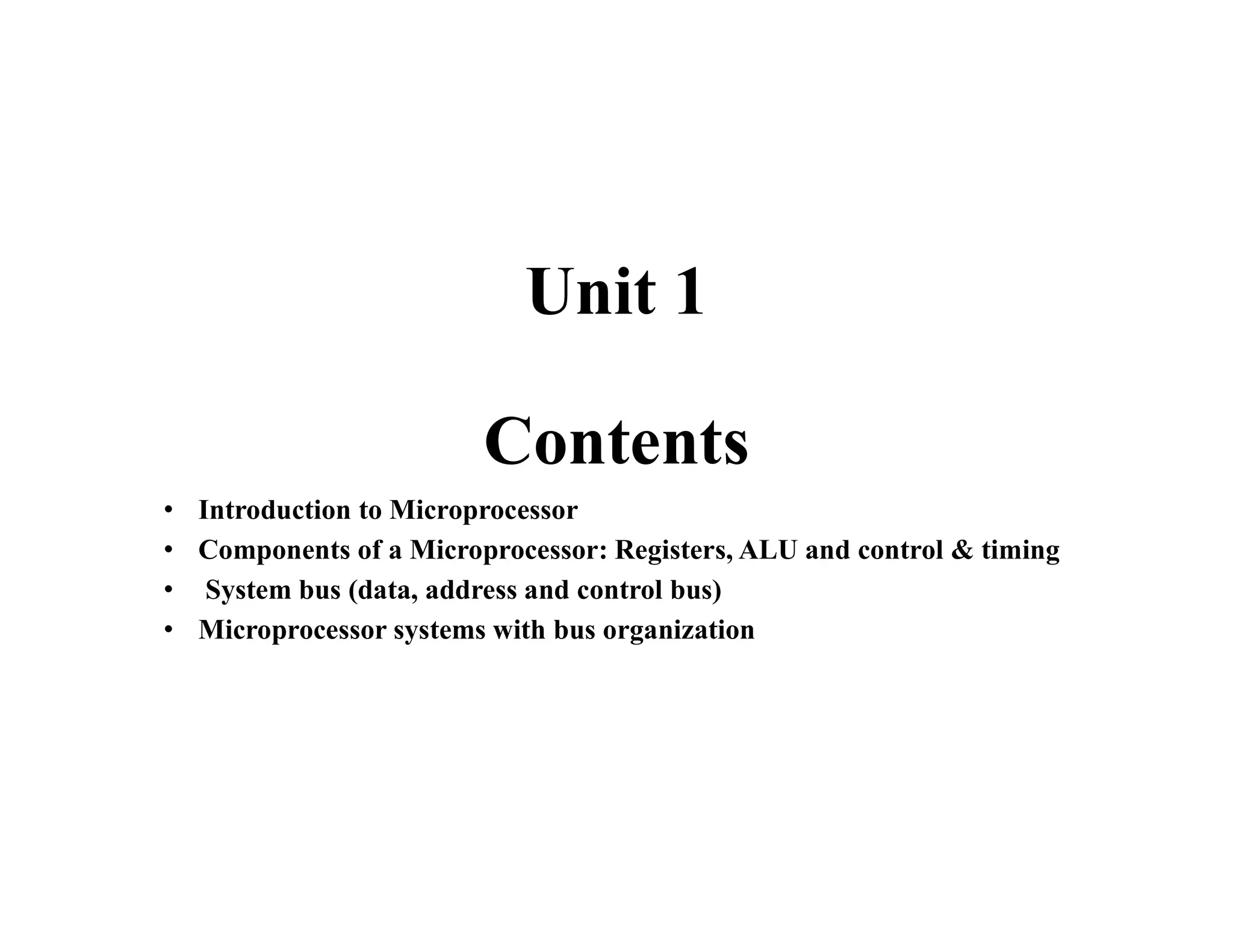 Unit 1. introduction | PDF
