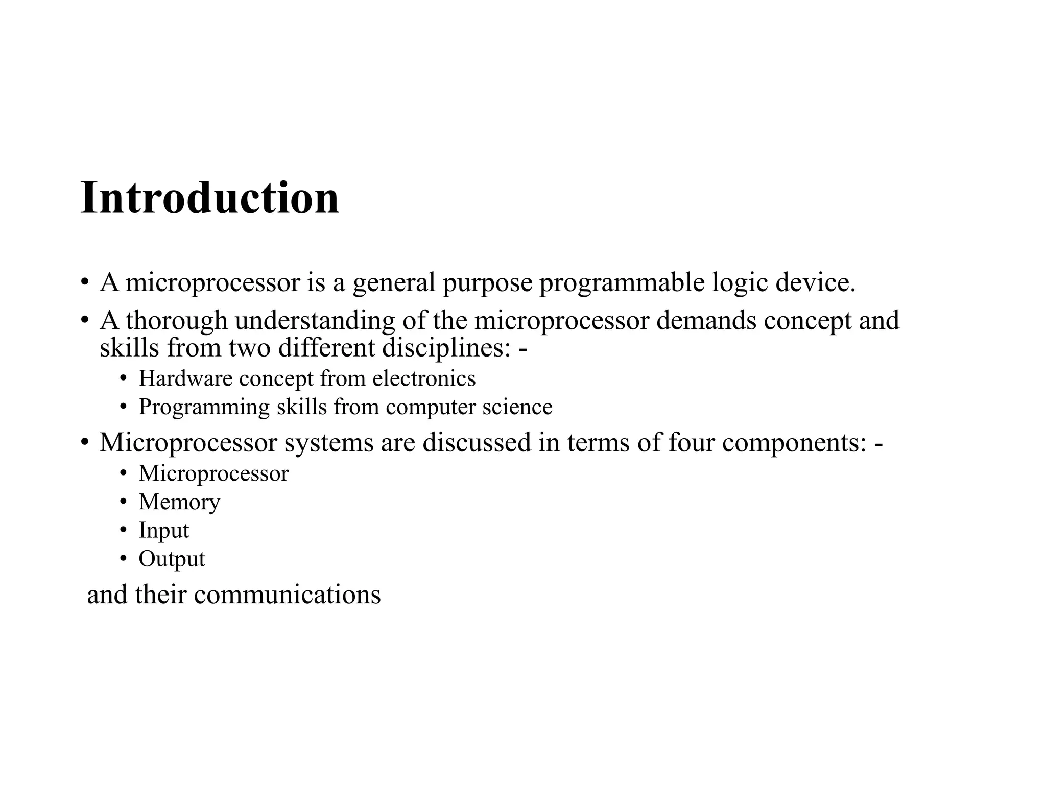 Unit 1. introduction | PDF