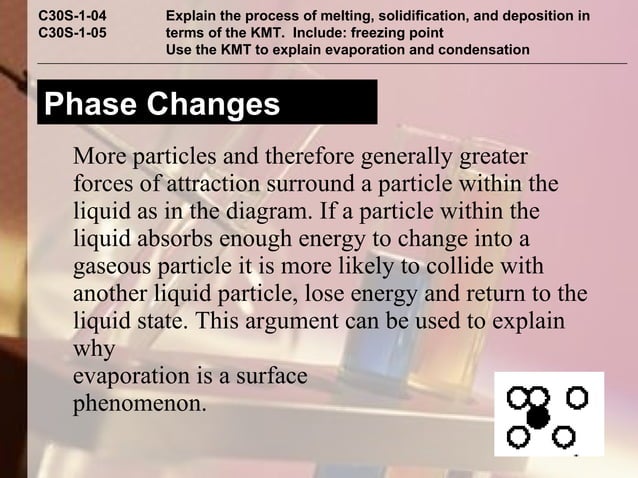 Unit 1 Phase Changes | PPT | Chemistry | Science
