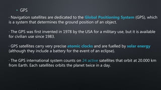 Unit 1. chapter 3. presentation satellites | PPT