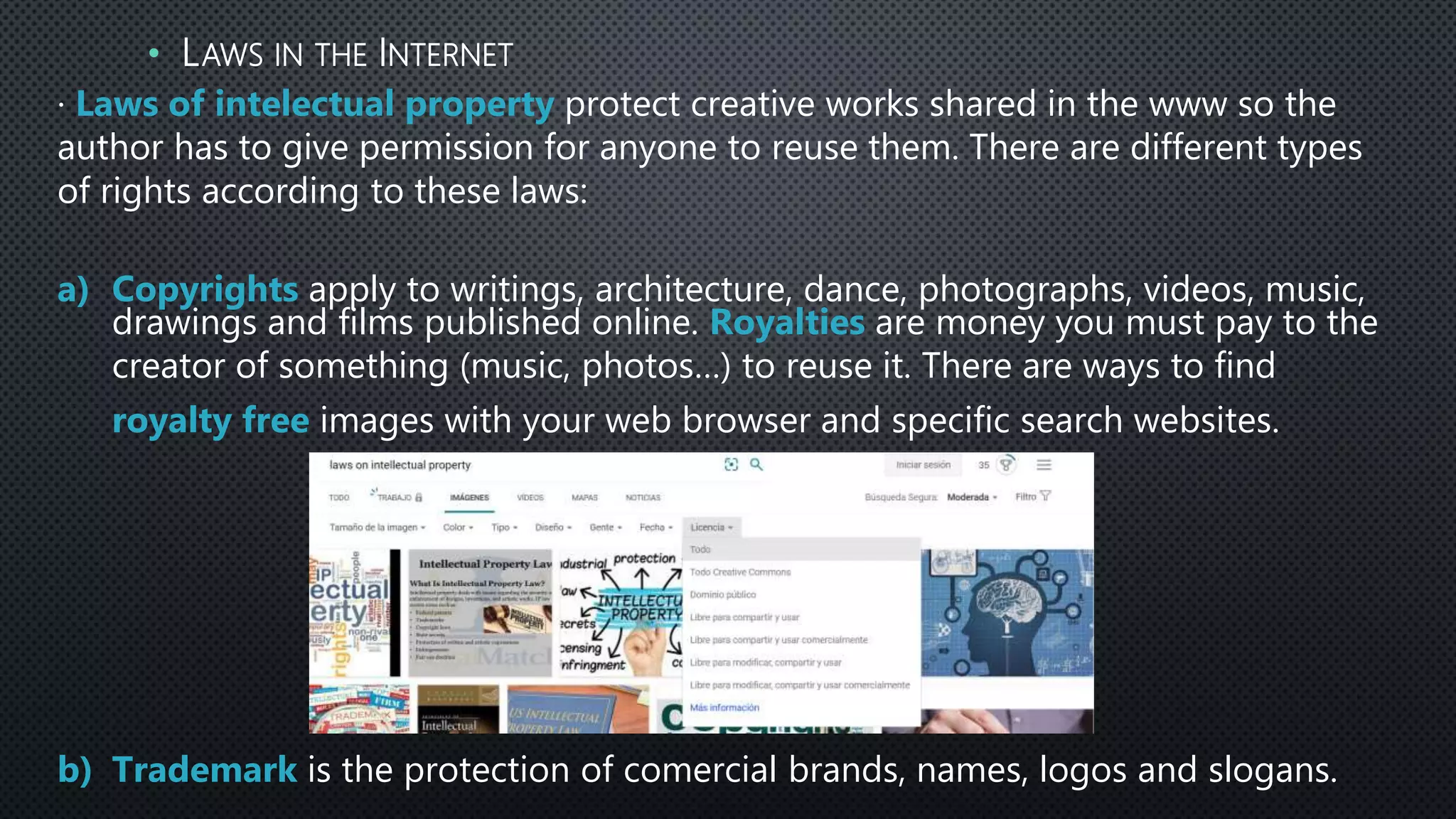 Unit 1. chapter 5. presentation internet | PPT