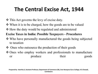 Customs Law and Procedures - Unit 1 | PPT