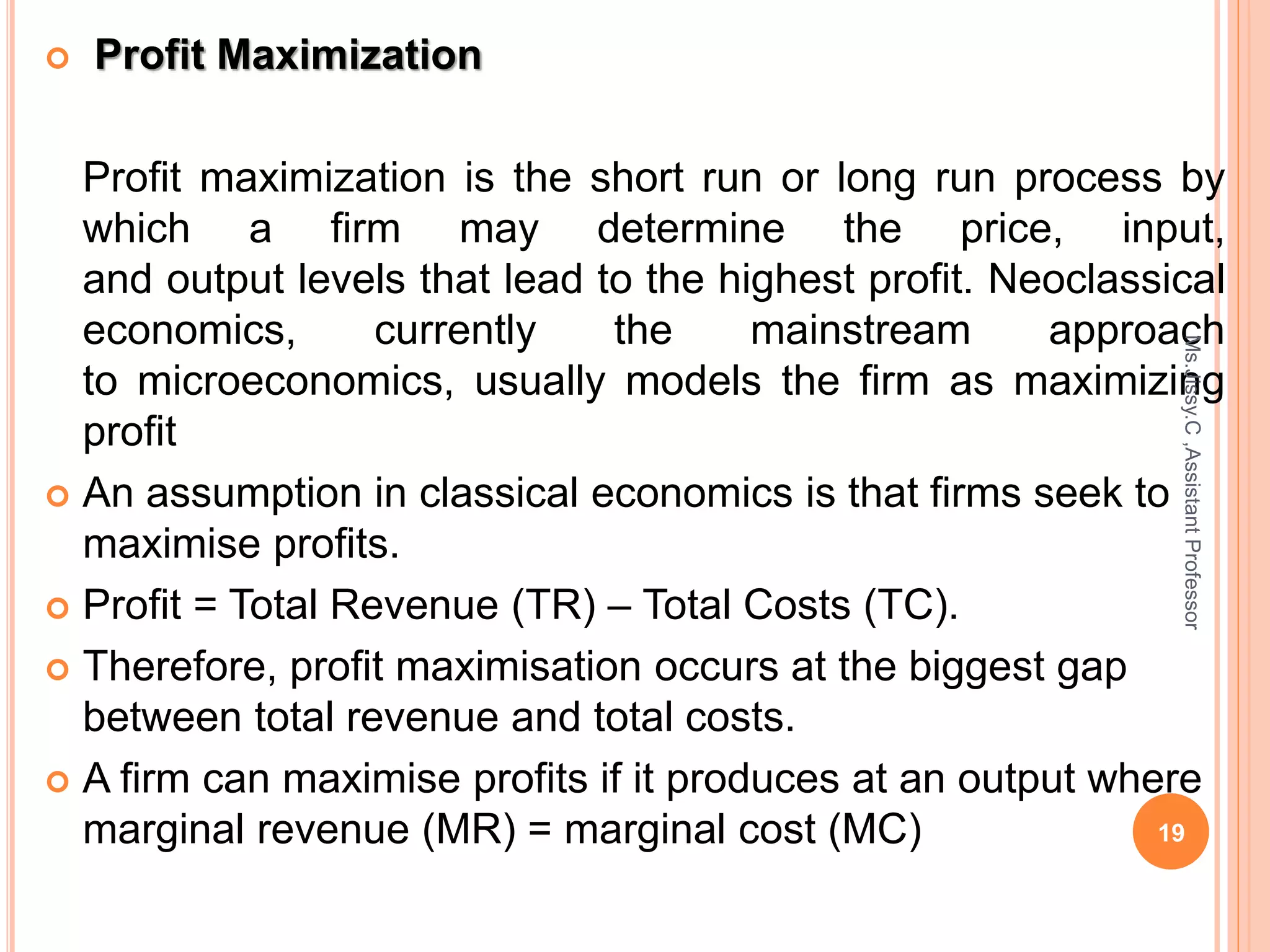 Managerial Economics | PPTX
