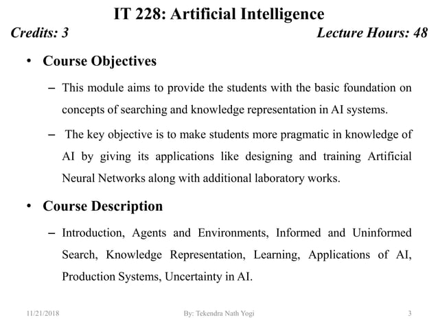 Unit1: Introduction to AI | PDF