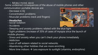 negative effects of communication technologies | PPTX | Email | Internet