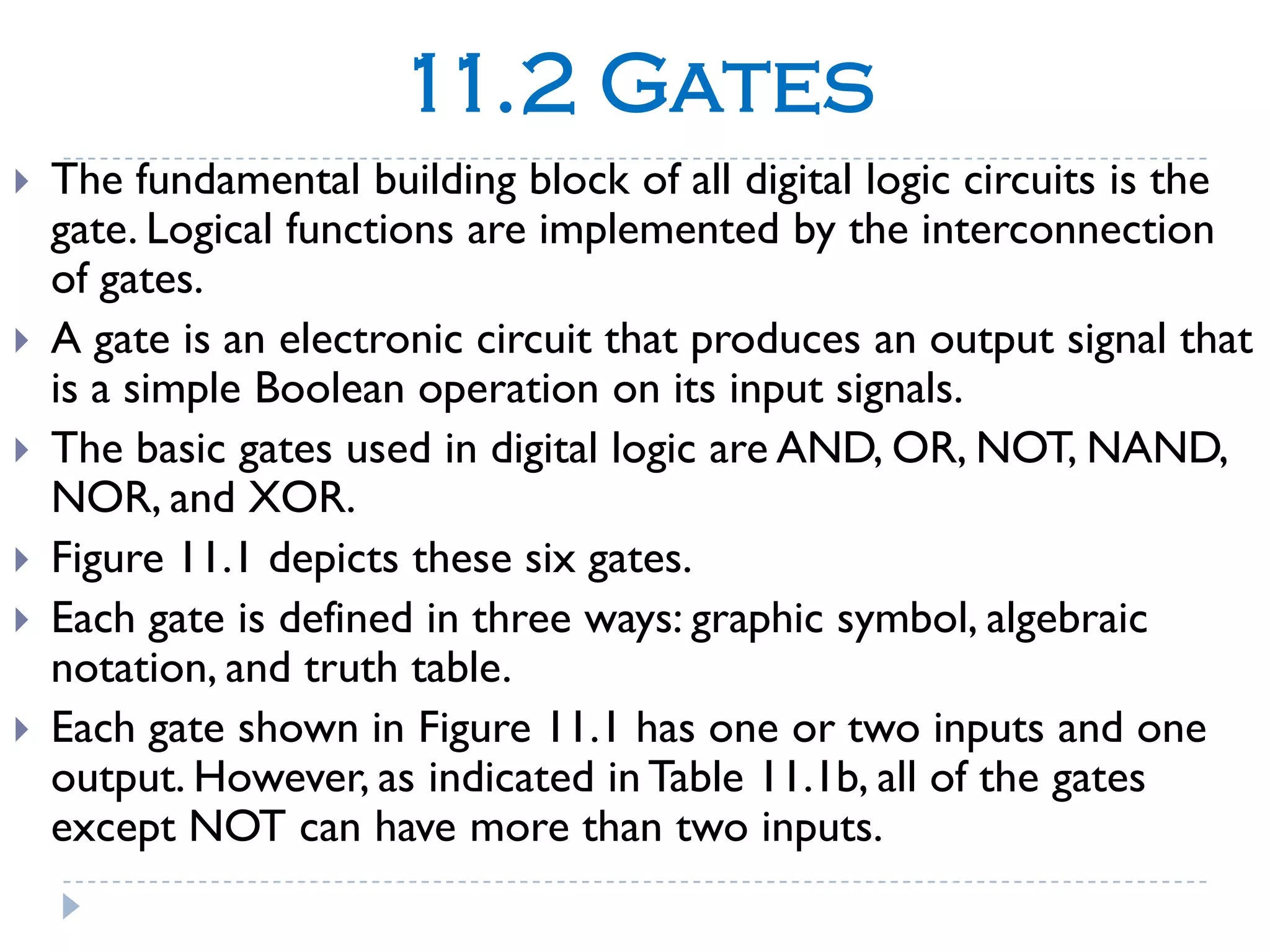 Digital Logic Gates | PPT