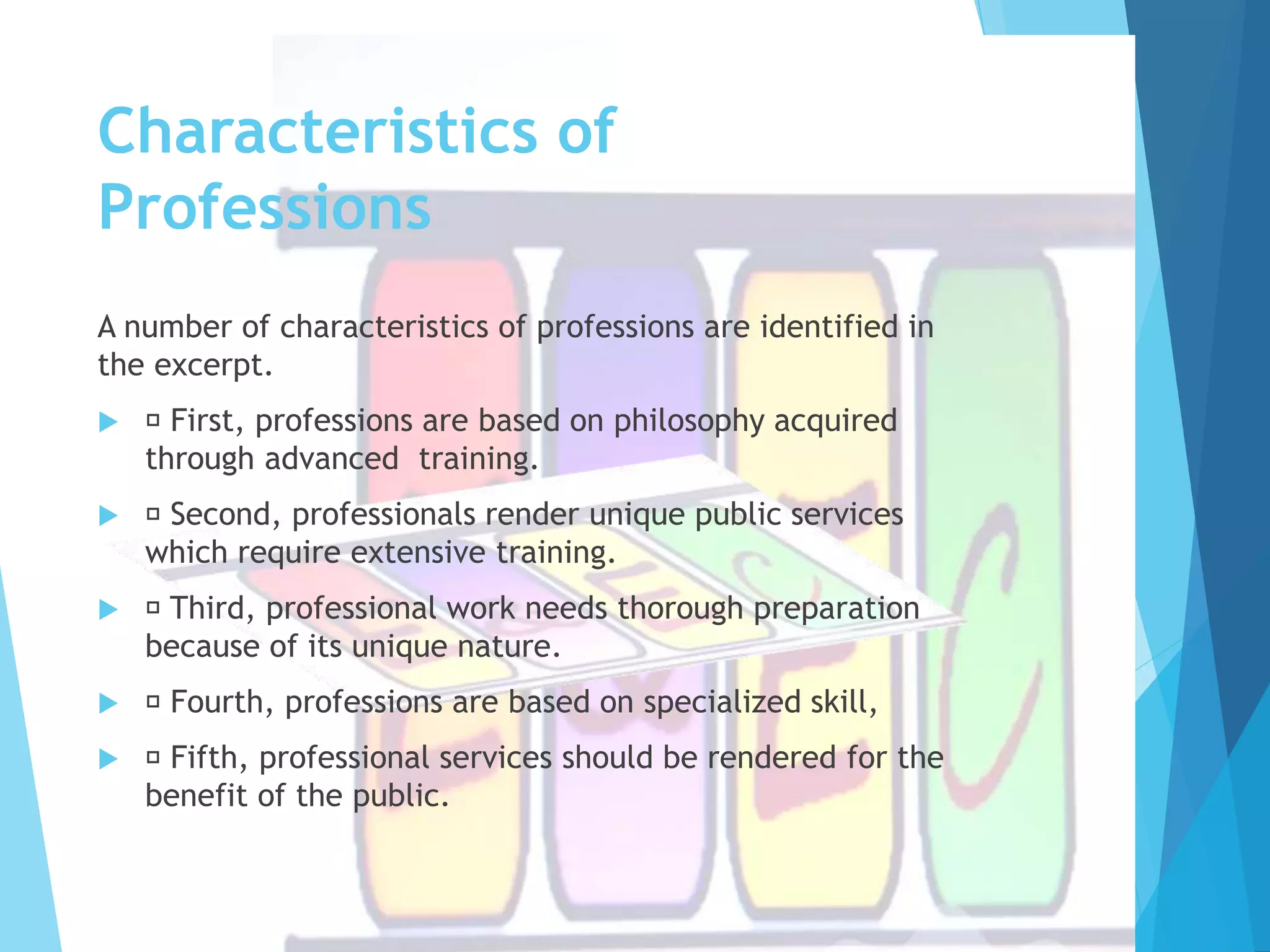 Professionalism in teaching | PPTX