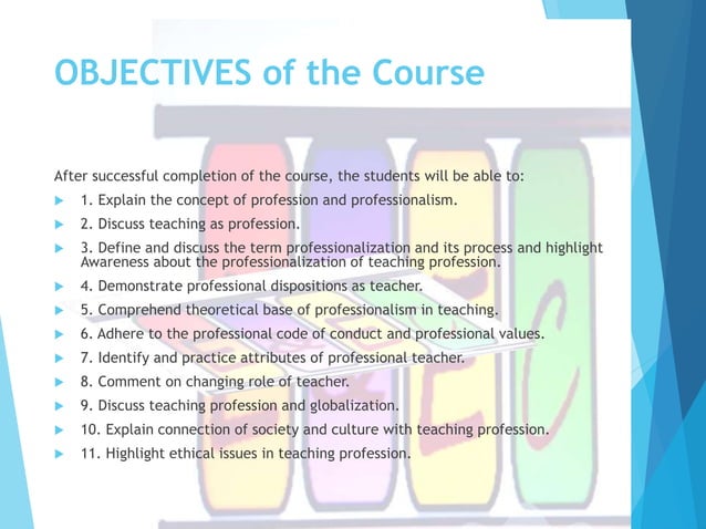 Professionalism in teaching | PPTX