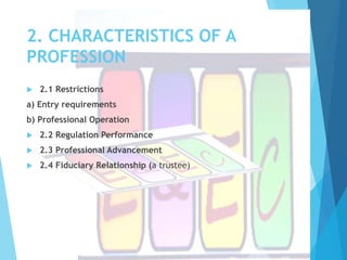 Professionalism in teaching | PPTX