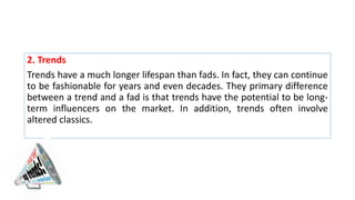 Unit 1: Definition of Trend | PPTX