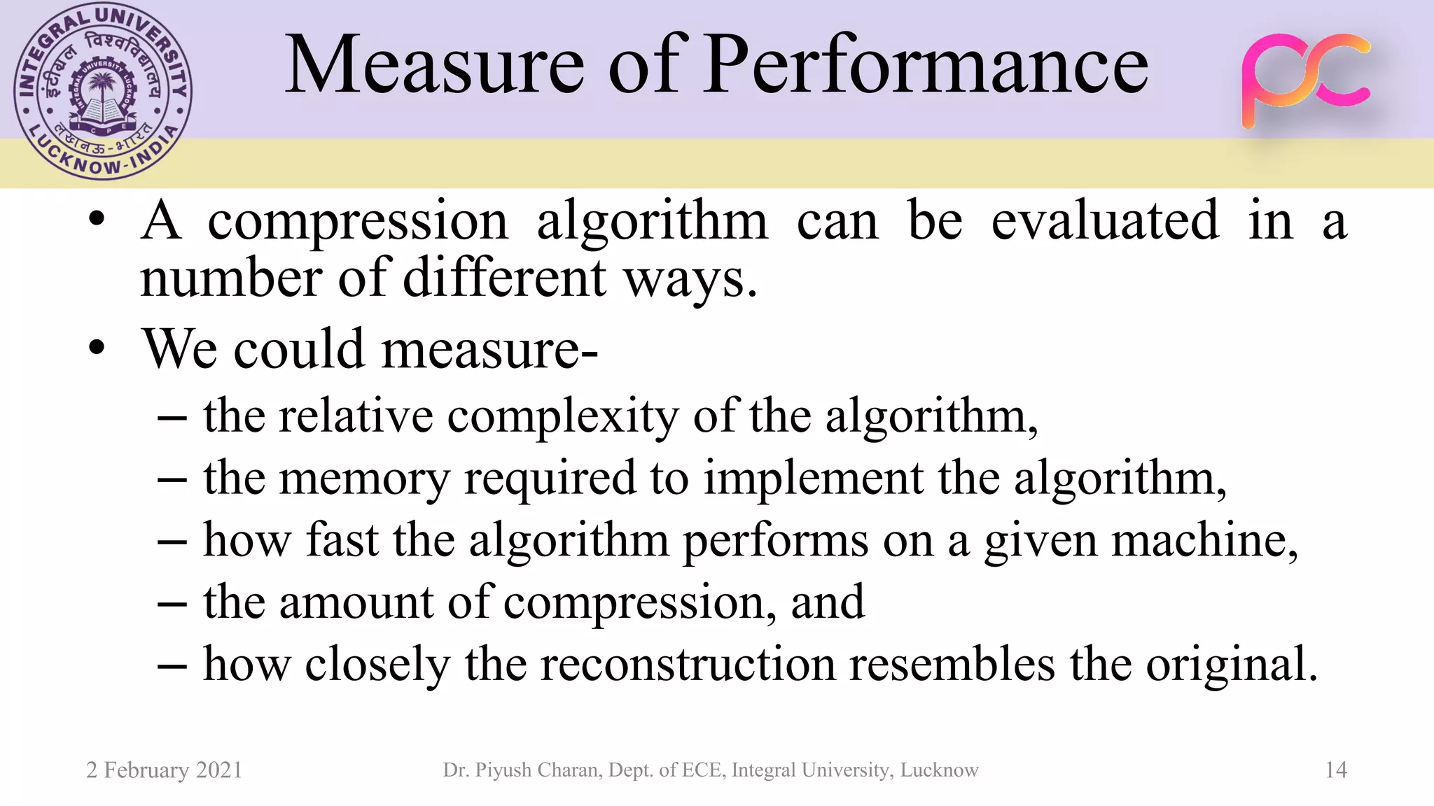 Unit 1 Introduction to Data Compression | PDF