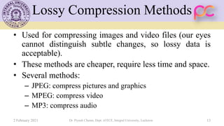 Unit 1 Introduction to Data Compression | PDF