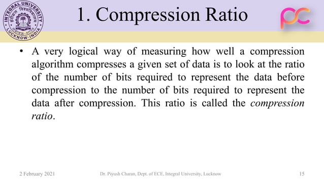 Unit 1 Introduction to Data Compression | PDF