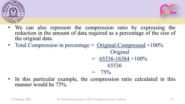 Unit 1 Introduction to Data Compression | PDF
