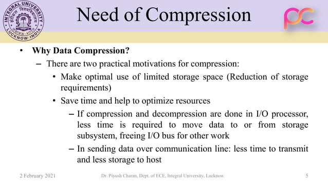 Unit 1 Introduction to Data Compression | PDF