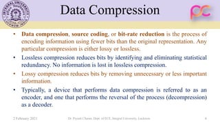 Unit 1 Introduction to Data Compression | PDF