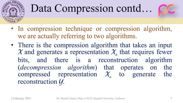 Unit 1 Introduction to Data Compression | PDF