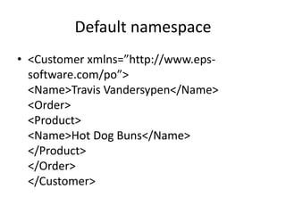 fundamentals of XML | PPT