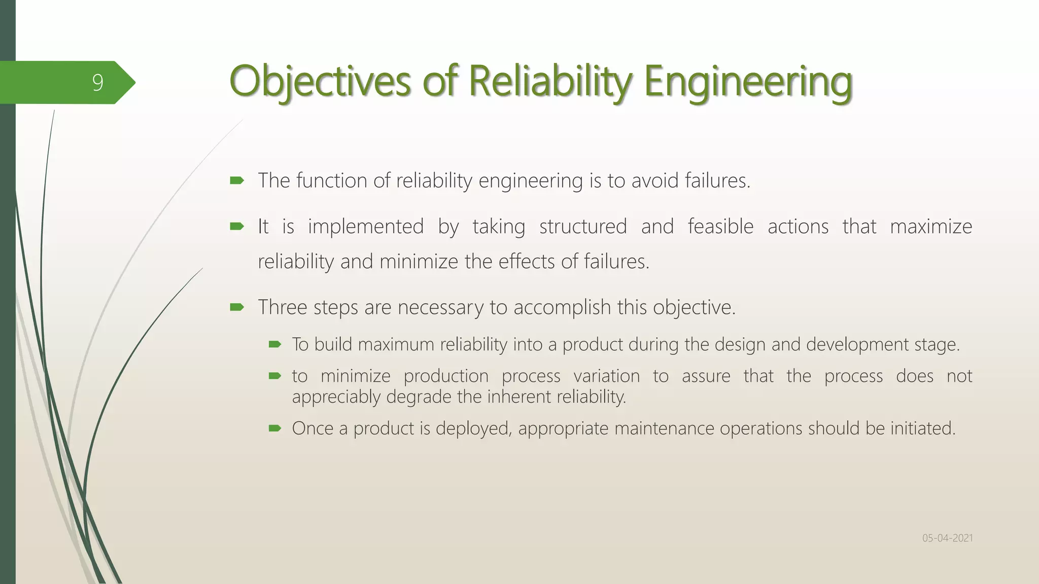 Unit 1 : Reliability Basics | PPTX