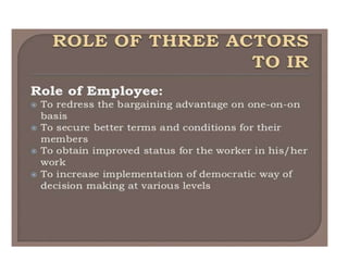 Industrial relations- Meaning,Objectives,Causes and Suggestions to ...