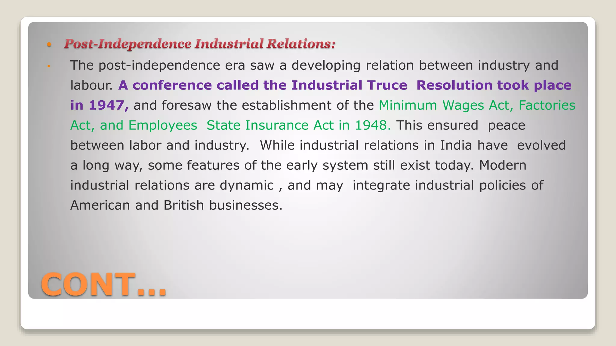 Industrial relations- Meaning, Approaches to Industrial Relations | PPTX