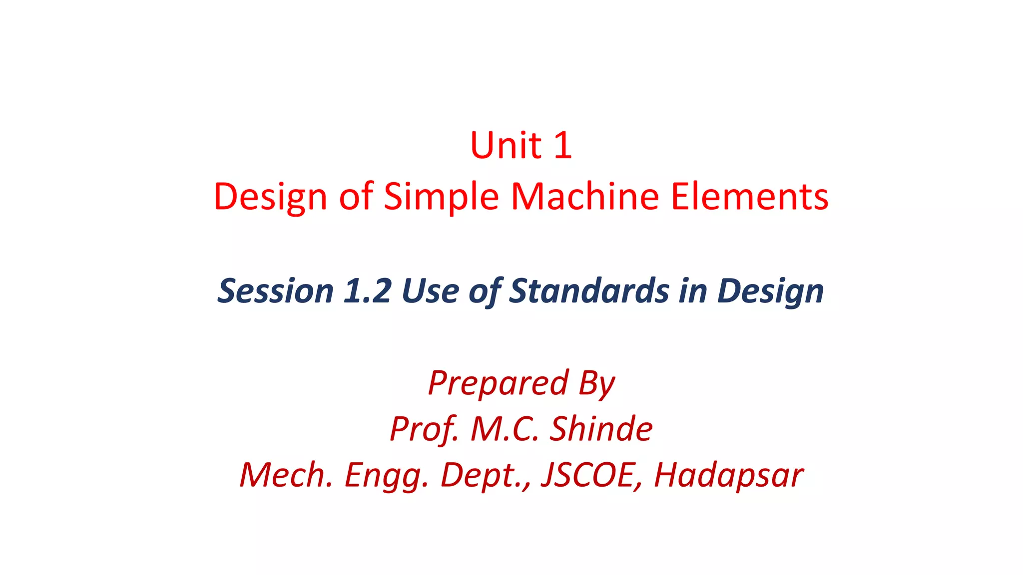 Design of Simple Machine Parts | PDF